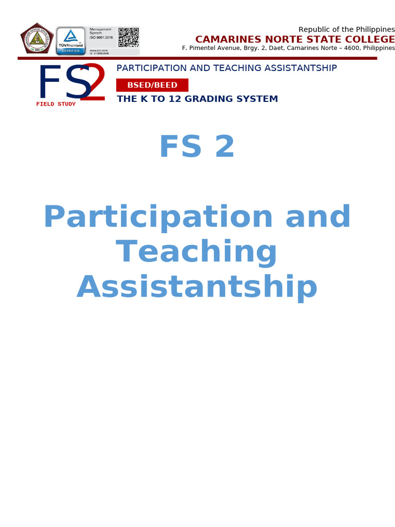 FS 2 Episode 3 | PDF | Teaching Method | Action Research