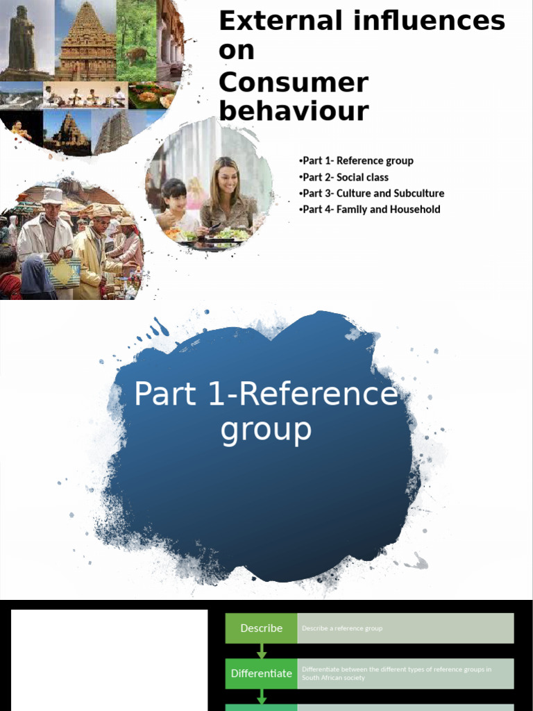 External Factors Influencing Consumer Behavior | PDF | Consumer Behaviour | Behavior