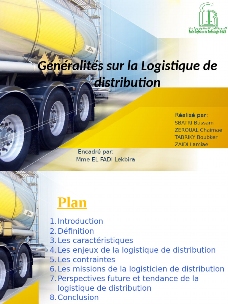 Exposé LD (1) - Copie | PDF | Logistique | Économie
