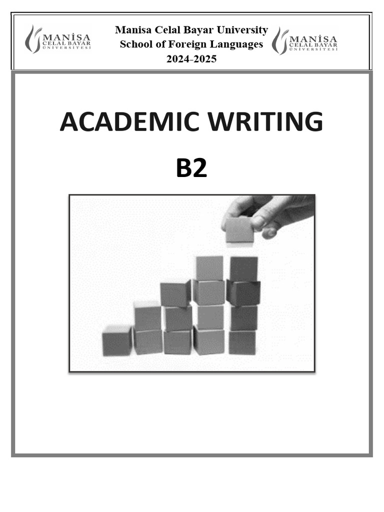 Academic Writing B2 2024-2025 Student Edition | PDF | Essays | Dieting