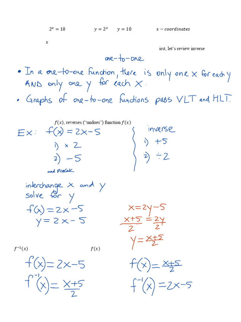 CALC 1.5 Functions and Logarithms | PDF | Logarithm | Function (Mathematics)
