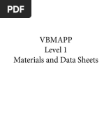Vb-Mapp: Assessment Binder, Picture Cards, and ABA Program Guide | PDF ...