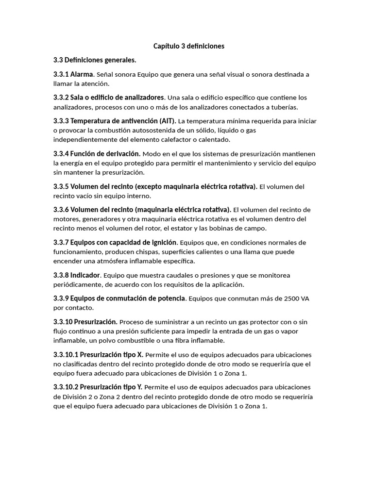 Norma Nfpa-496 Traducida Cap3 y 7 | PDF | Gases | Combustibles