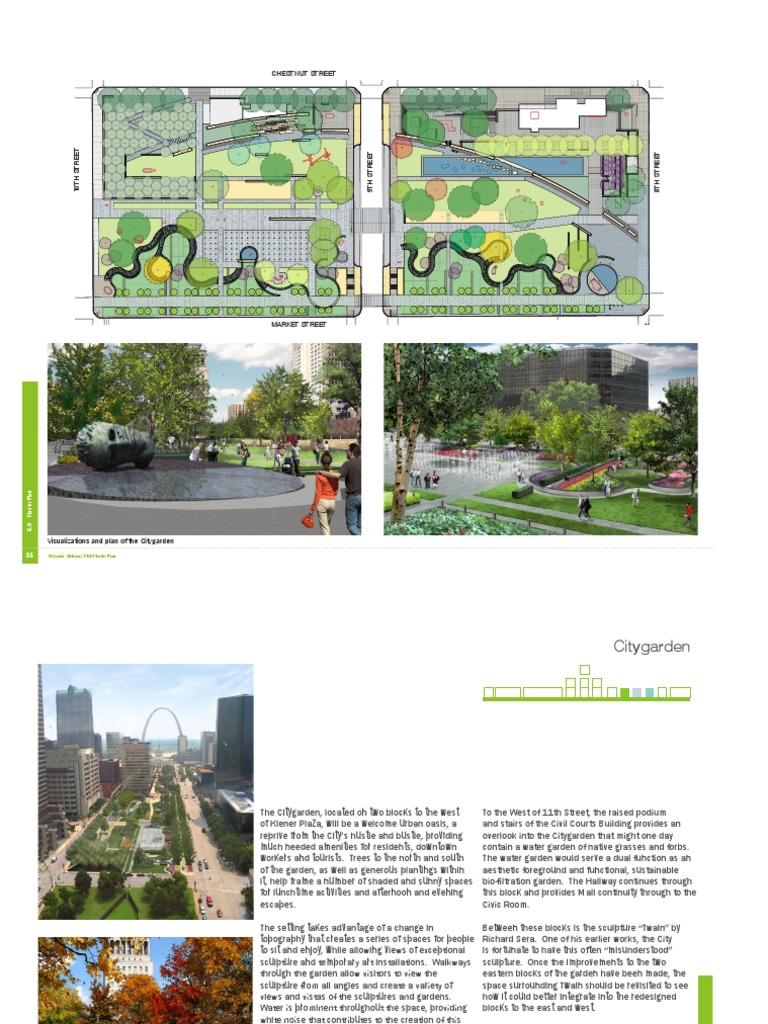 Gateway Mall Master Plan Part 4 of 9 Citygarden | PDF