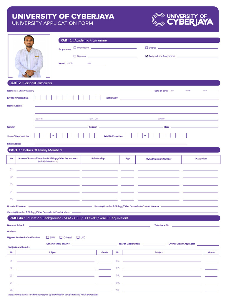 Uoc Application Form | PDF | Health Care | Bangladesh