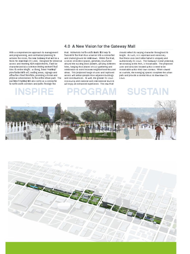Gateway Mall Master Plan Part 2 of 9 Elements | PDF | Street | Urban ...