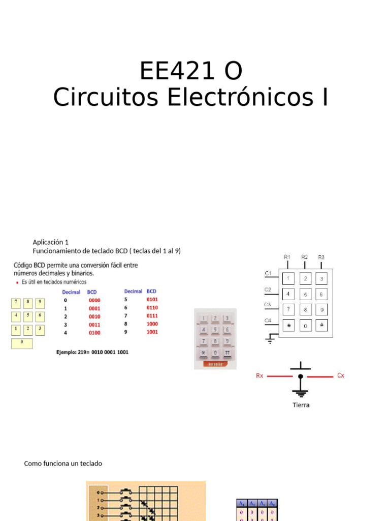 Clase 5 EE421 O Ejemplos de Combinacionales | PDF | Informática