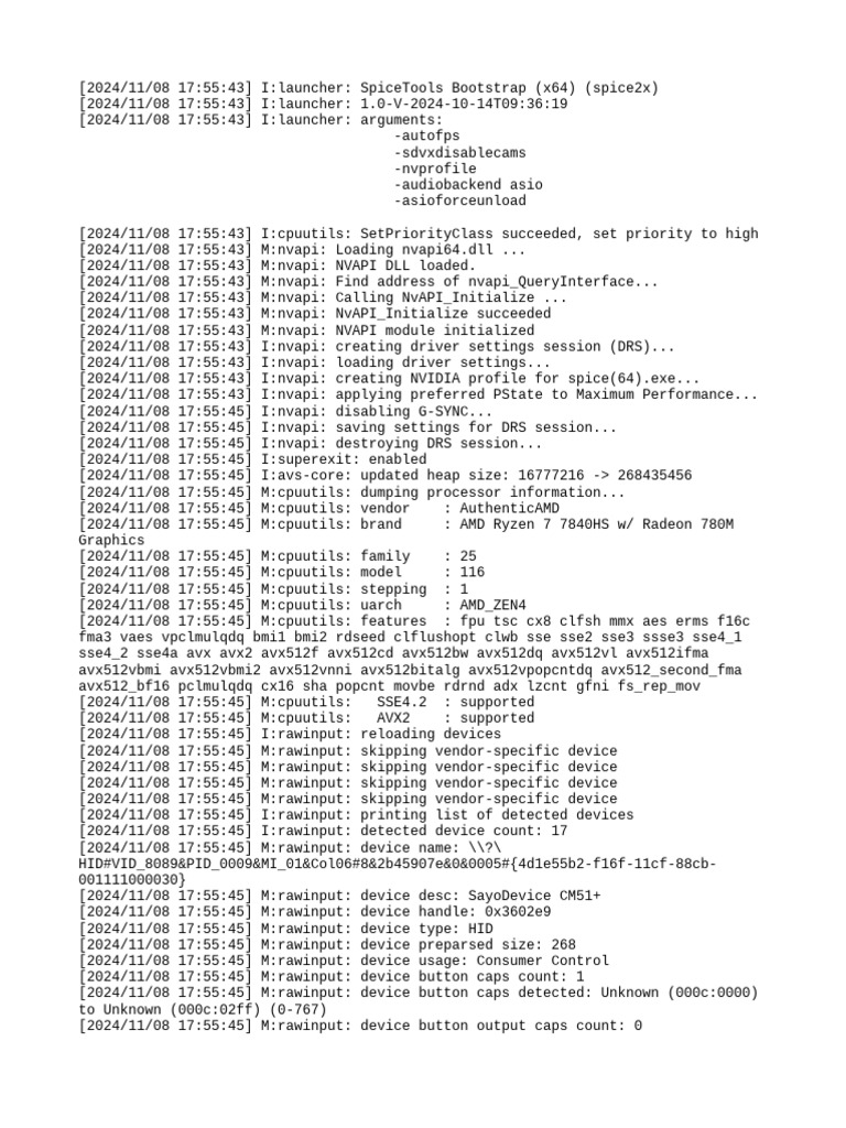 Log | PDF | Computer Architecture | Computer Hardware