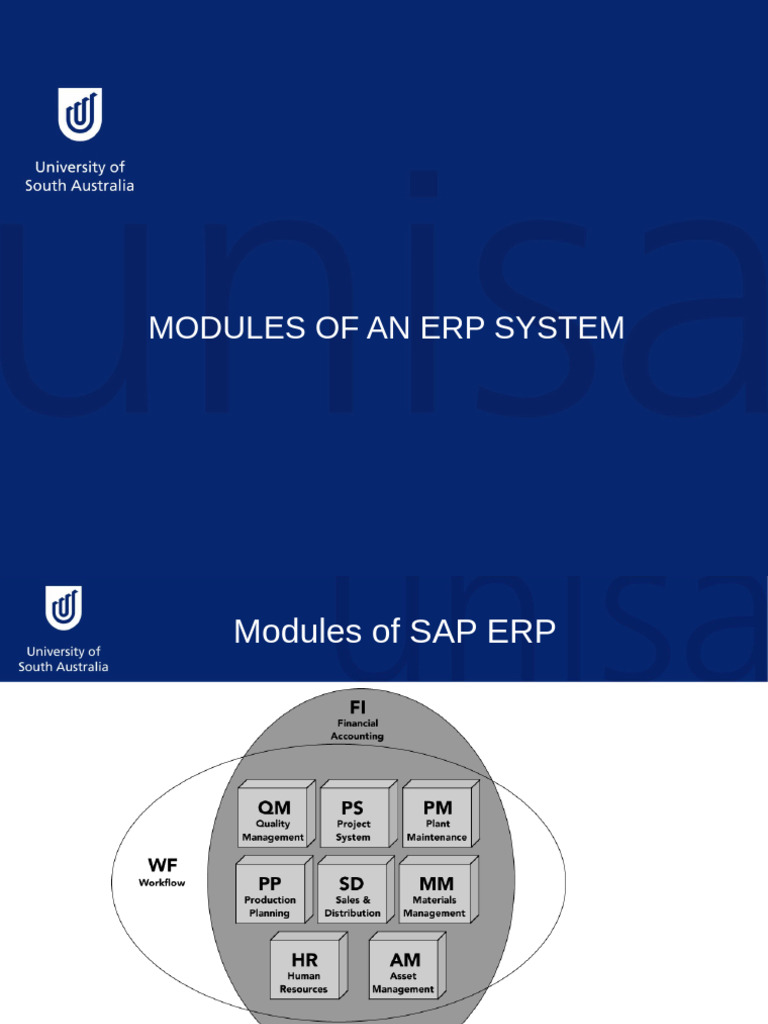 Key SAP ERP Modules Overview | PDF | Technology & Engineering