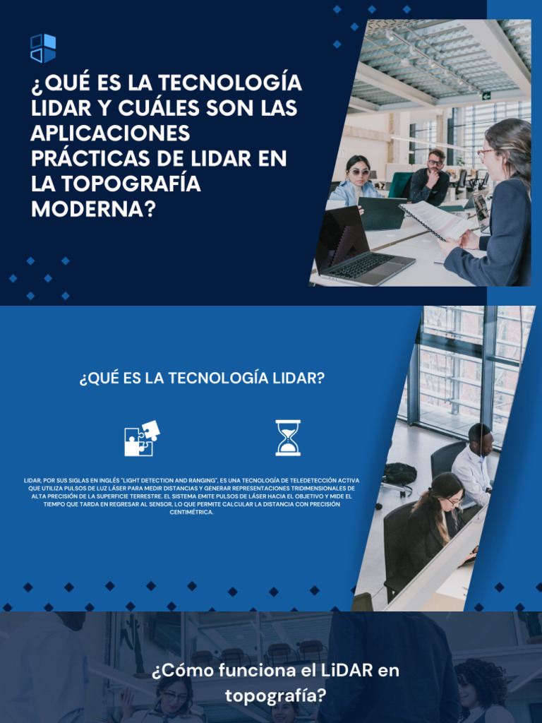 ¿Qué Es La Tecnología LiDAR y Cuáles Son Las Aplicaciones Prácticas de LiDAR en La Topografía ...