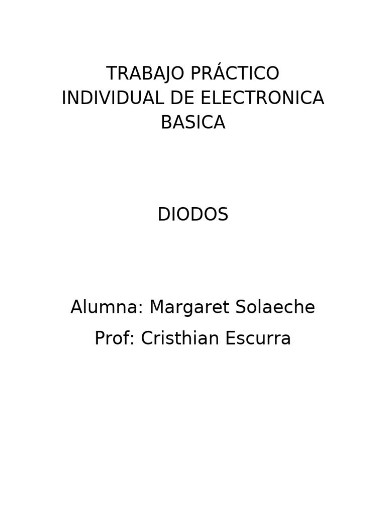 Teoria 1 - Diodos | PDF | Semiconductores | Dopaje (semiconductor)