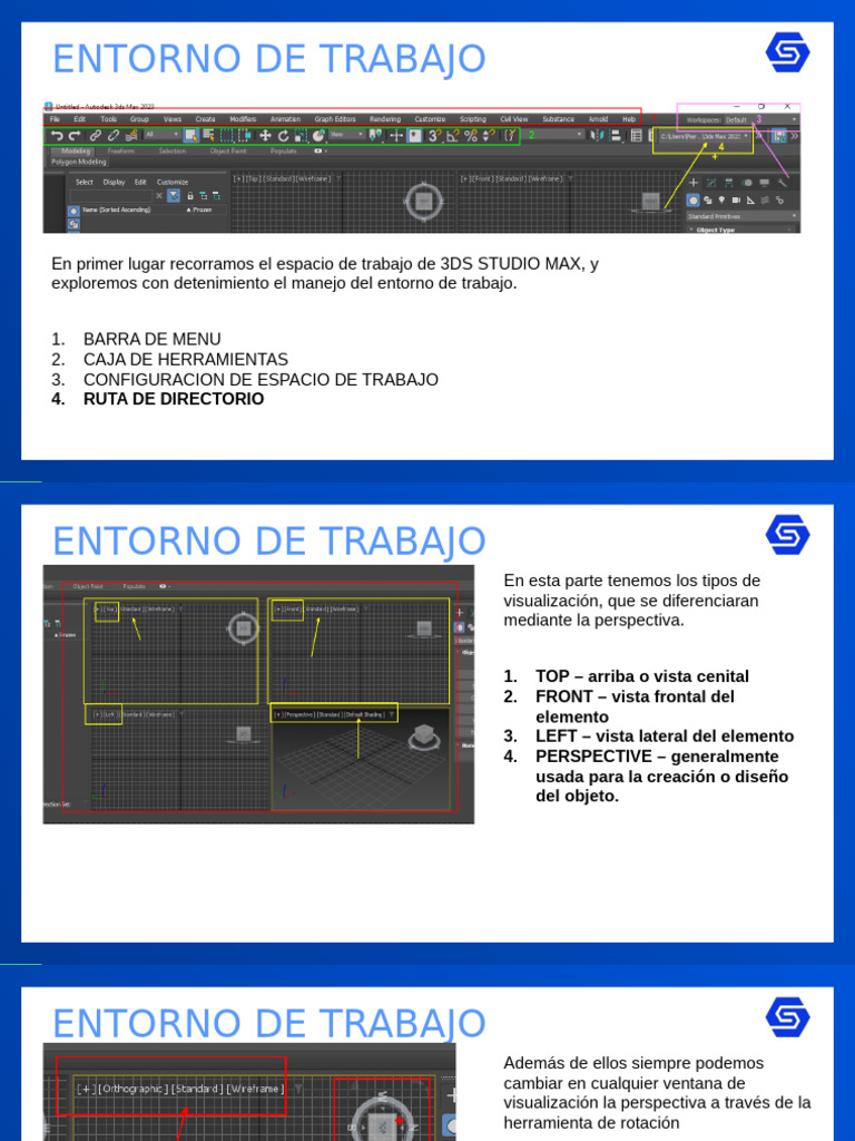 3ds Max Studio | PDF | Cuadros por segundo | Rotación