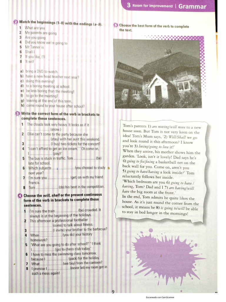 Booklet Unit 3 - Y1 | PDF