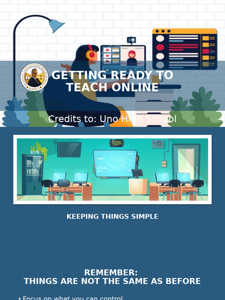 Online Teaching Simplified Guide | PDF | Teachers | Learning