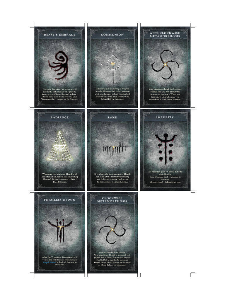 Runes 71x120mm On SRA3 Sheets 1mm Bleed | PDF