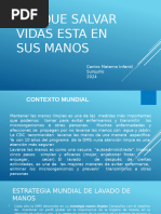 Higiene-Manos-Salva-Vidas OPS | PDF | Lavado de manos | Infección