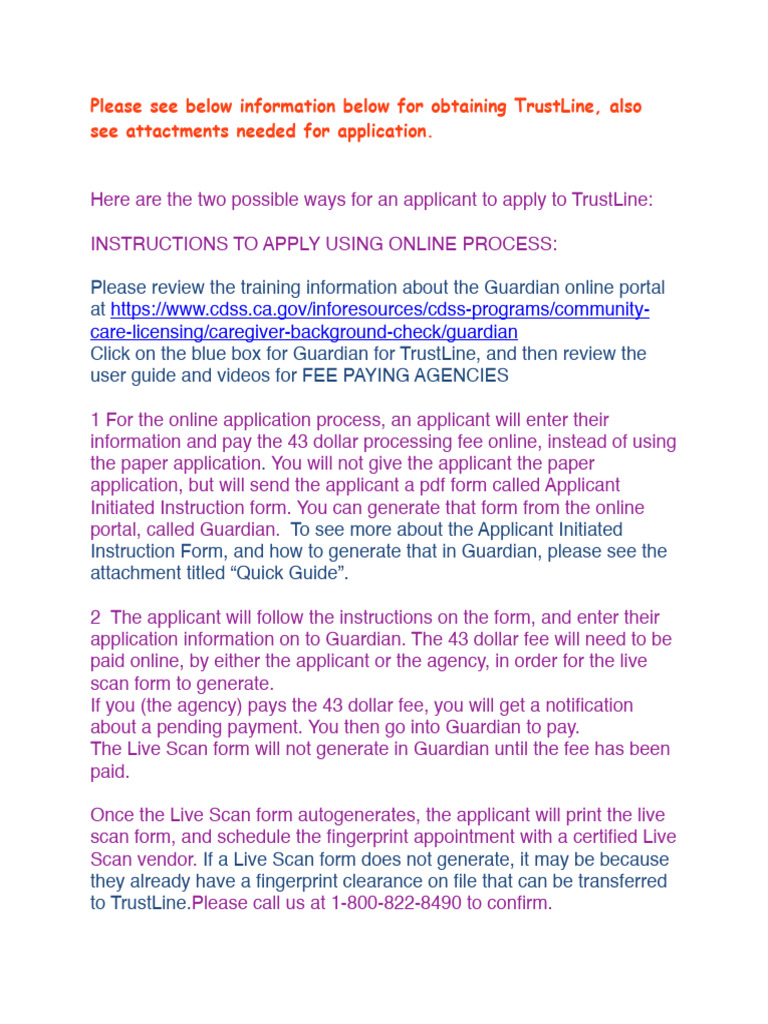 TrustLine Info | PDF | Law