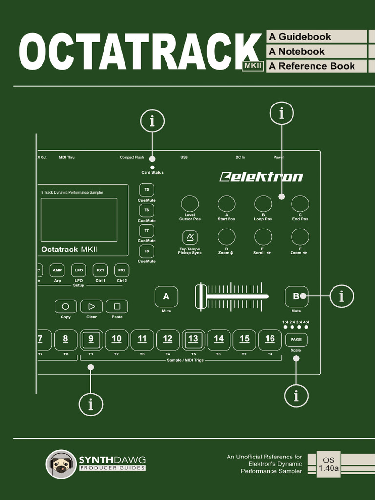 Octatrack Notebook 1v40a | PDF | Sound Technology