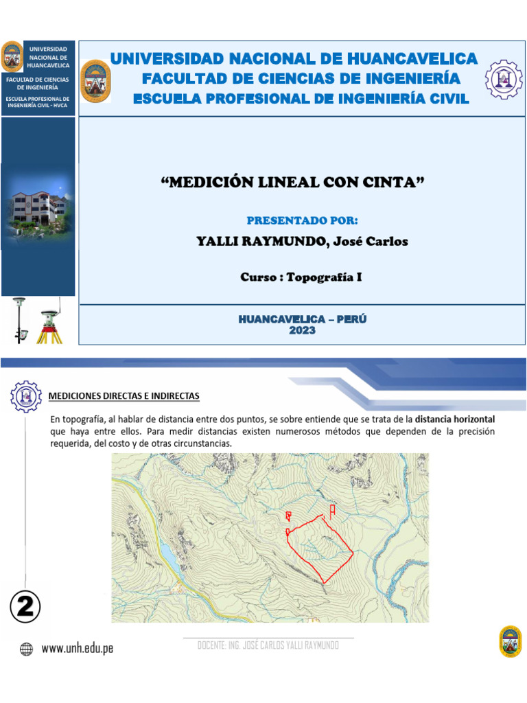 Sesión 02 - Medicion Lineal Con Wincha1 | PDF | Medición | Rectángulo