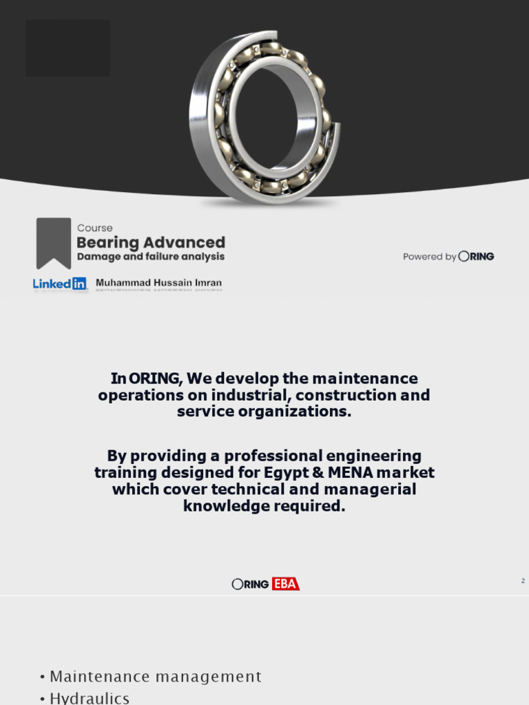 Bearing Failure Analysis Fundamentals | PDF | Bearing (Mechanical ...