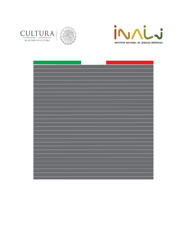 INALI - Manual-de-Organizacion | PDF | México | Multilingüismo