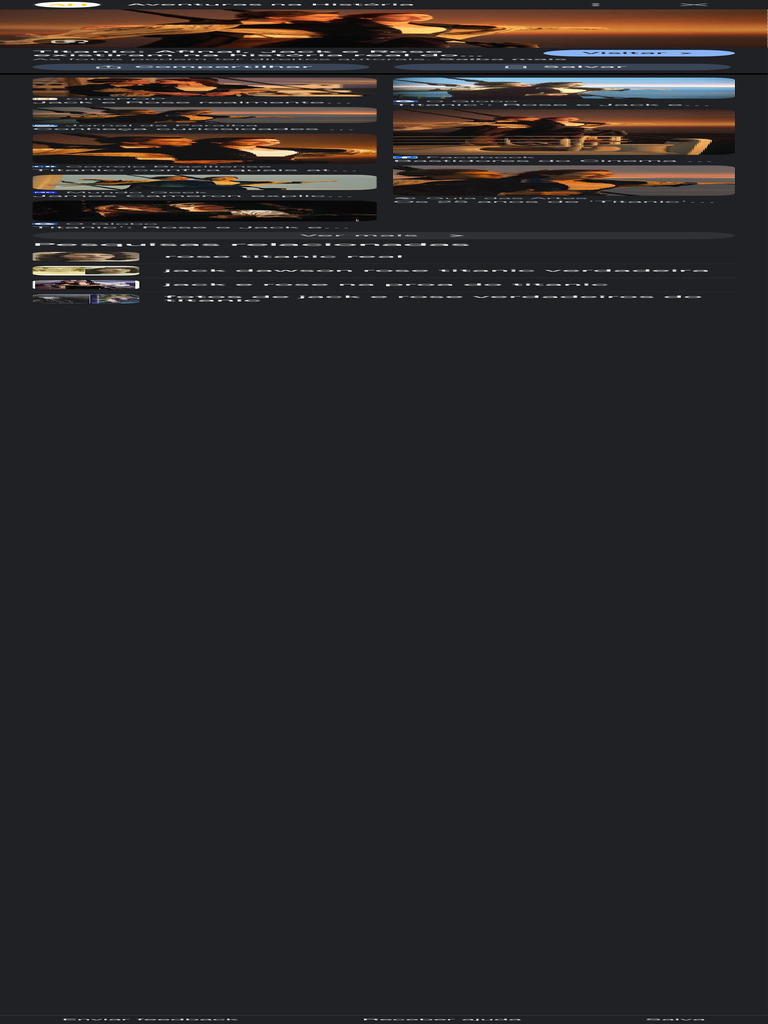 Jack e Rose Cena Titanic - Pesquisa Google | PDF | Juvenil