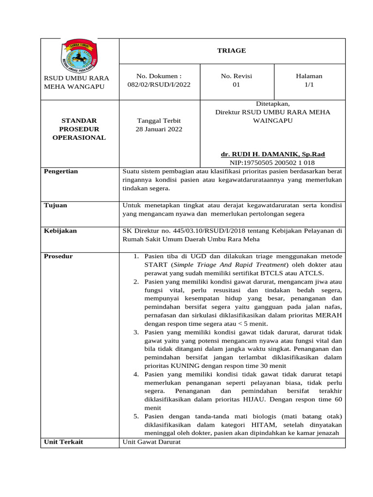 2 Spo - Triage | PDF