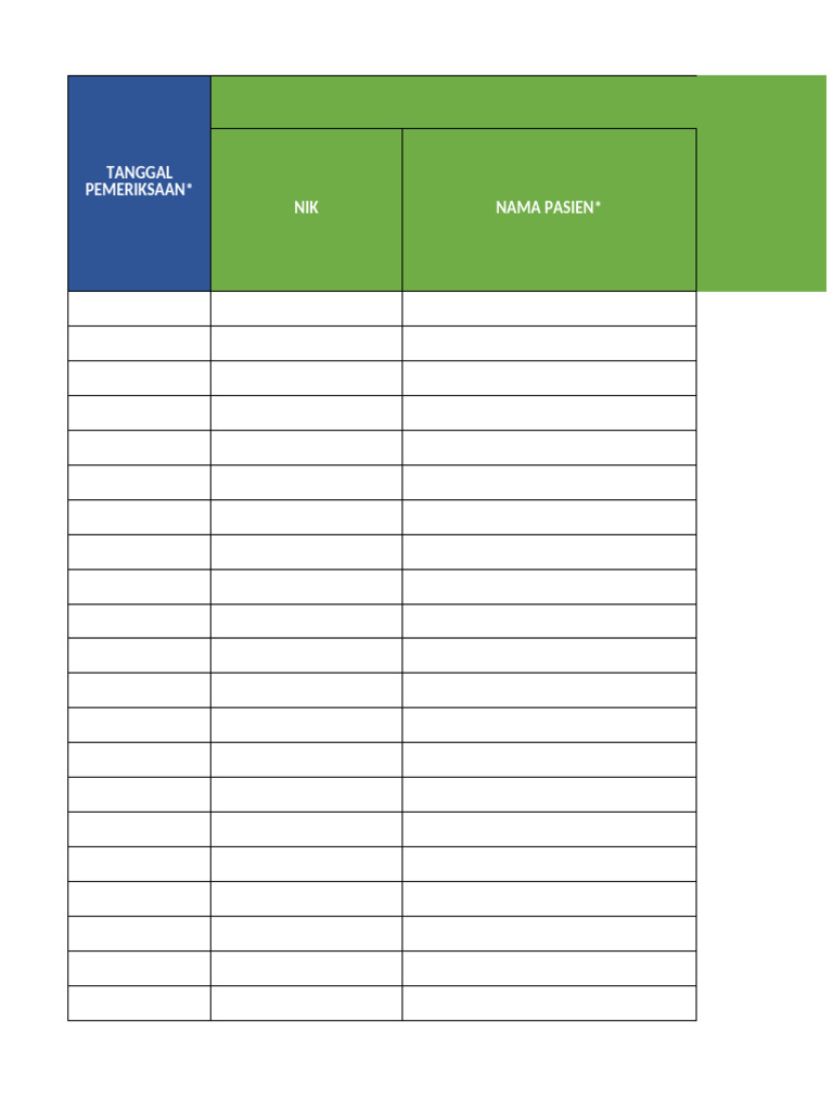 Formulir Pemeriksaan IVA 2024 | PDF