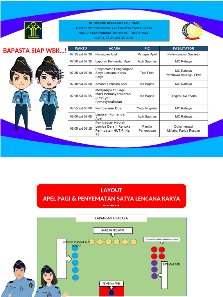 Apel Penyematan Satya Lencana Karya Satya | PDF