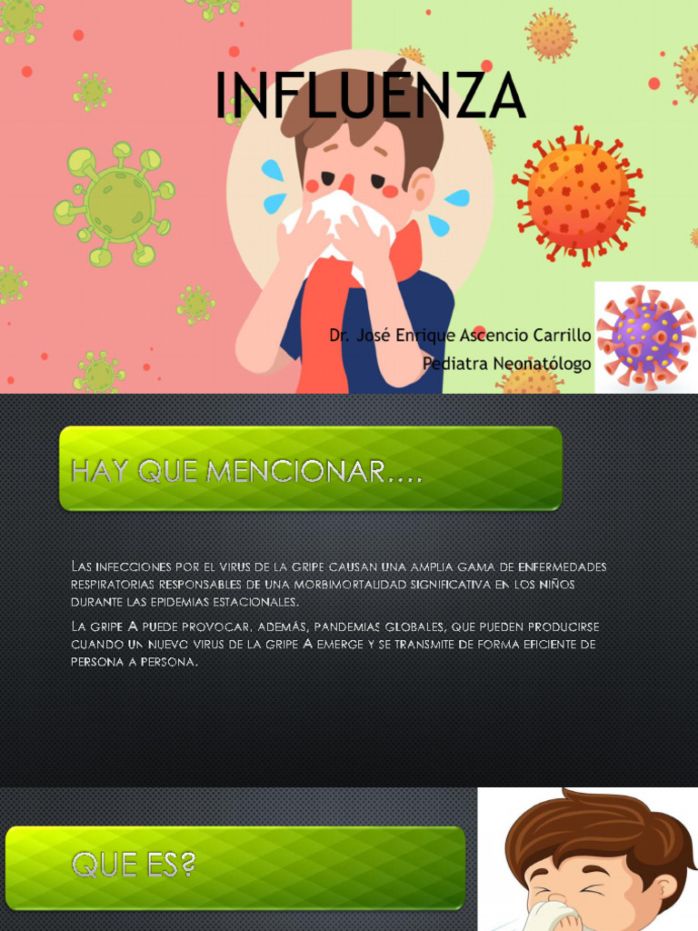 Influeza Final | PDF | Influenza | Virus de la influenza A