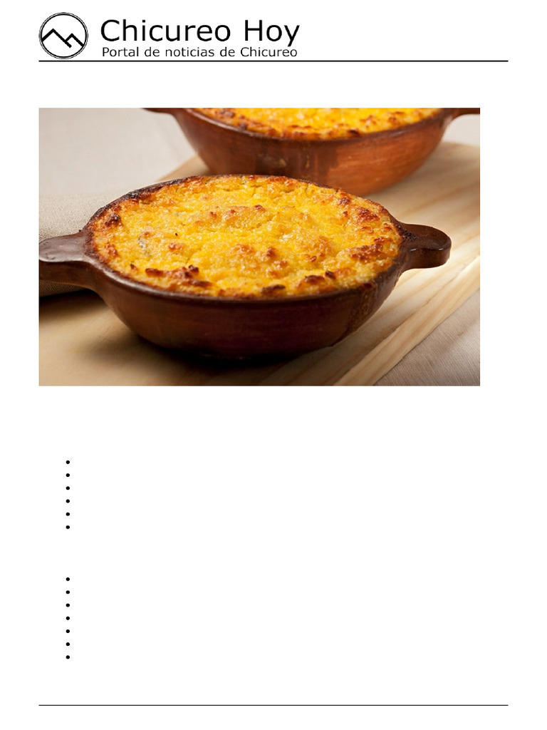 Receta - Pastel - de - Choclo BRB | PDF | Maíz | Pasteles