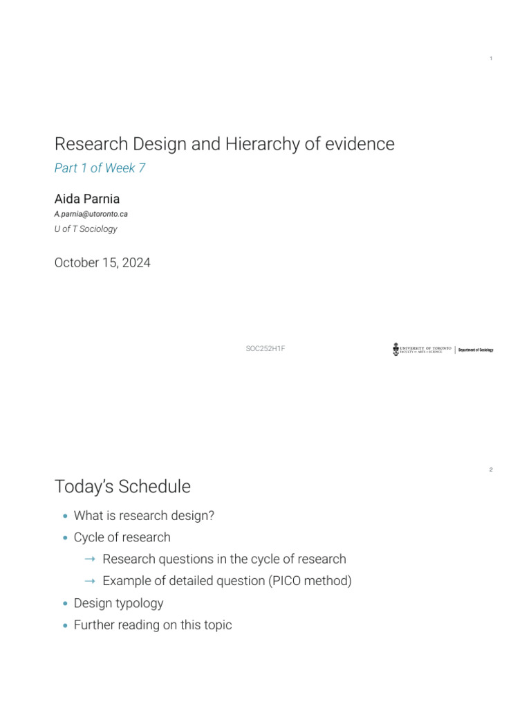 Sociology: Intermediate Quantitative Research Method | PDF | Randomized ...