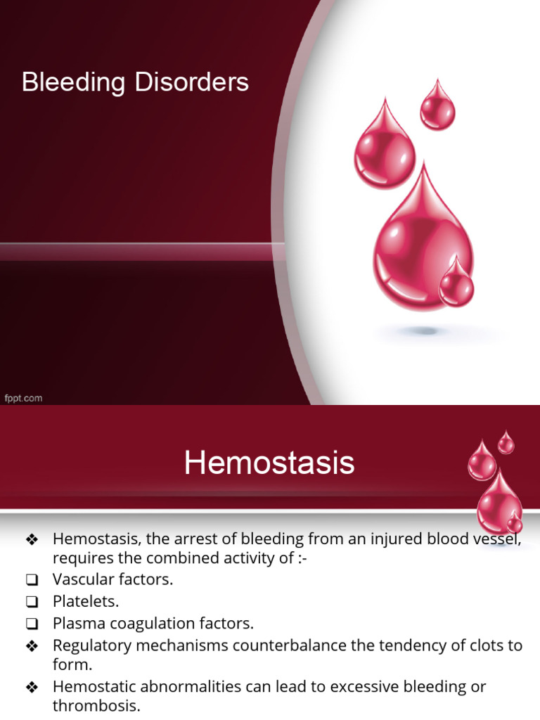 Overview of Bleeding Disorders and Leukemia | PDF | Coagulation | Leukemia