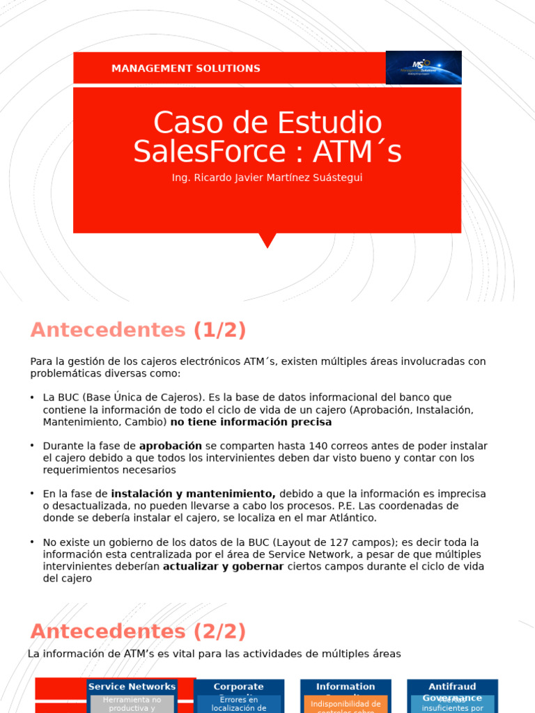 Caso de Estudio SalesForce | PDF