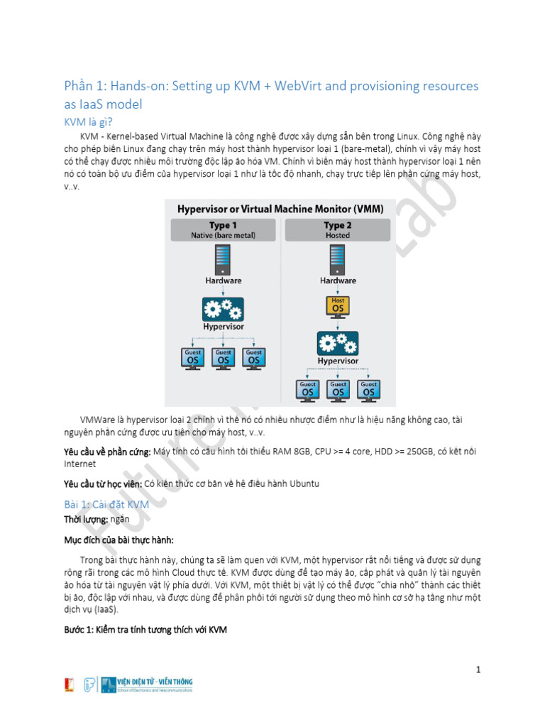 Chapter1 KVM Virtualization | PDF