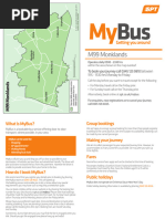 X54/X59 Bus Timetable Overview | PDF | Vehicles | Public Services