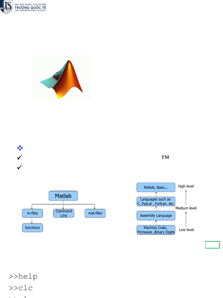 Introduction to Matlab | PDF | Polynomial | Matlab Introduction to Matlab | PDF | Polynomial | Matlab