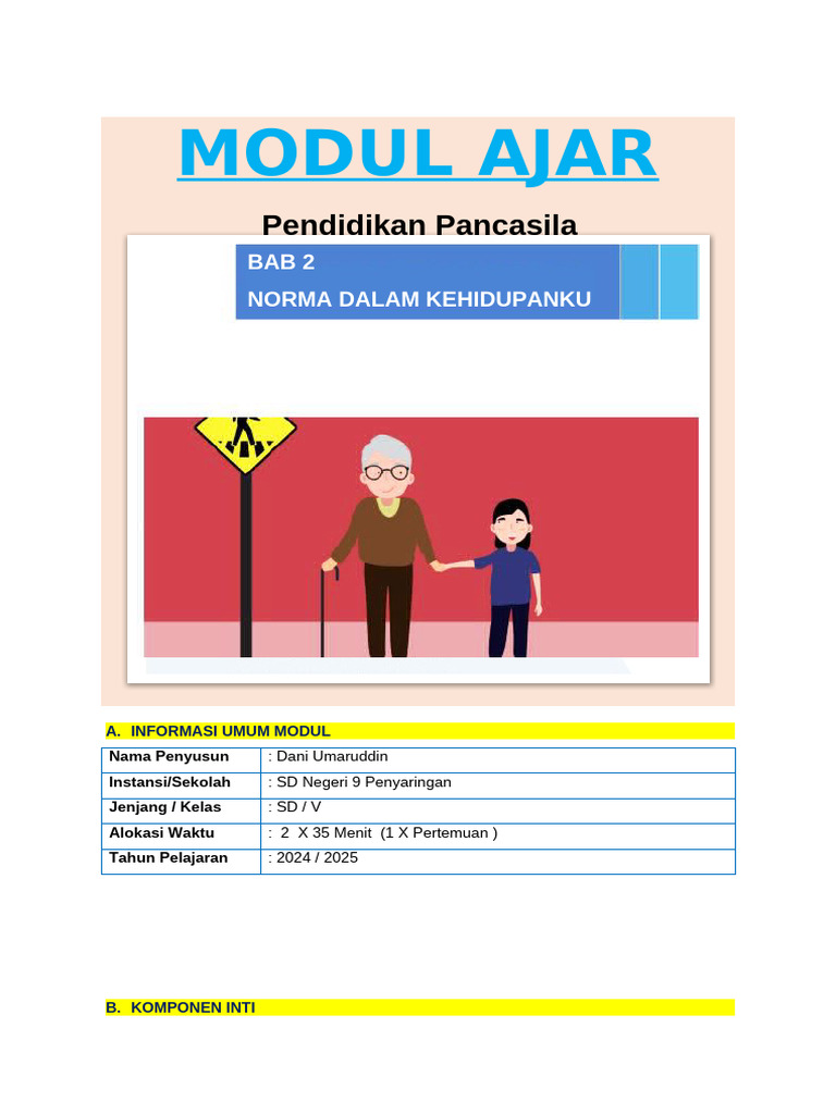 UNIT 2 PB 4 - MA PPKN Kls 5 | PDF