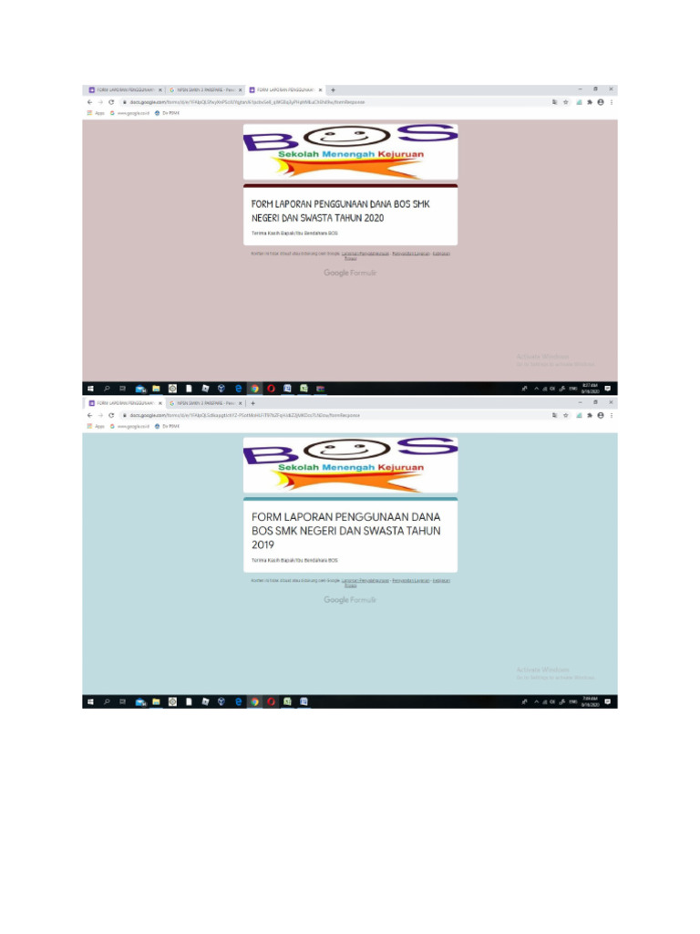 Printscreen Permintaan Inspektorat 2020 | PDF