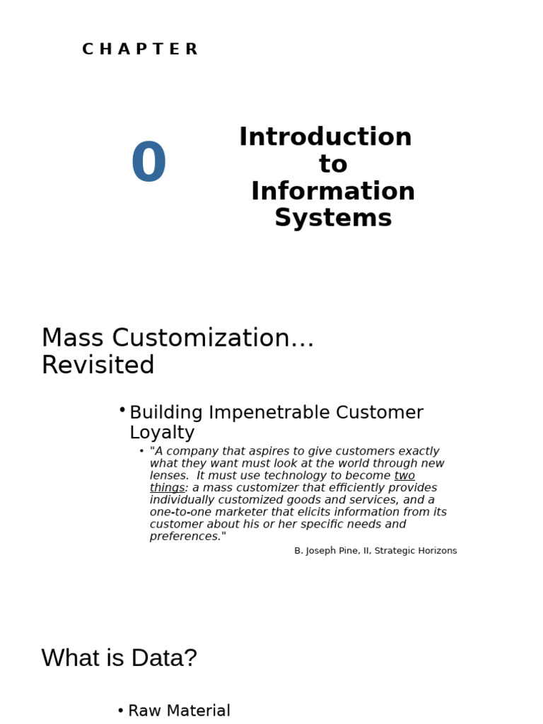 Lect 0 - Intro To IS 13092024 083734pm | PDF | Information | System