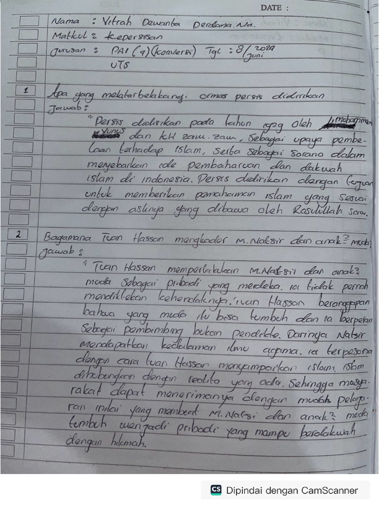 Uts "Vitrah Dewanta P.na" | PDF