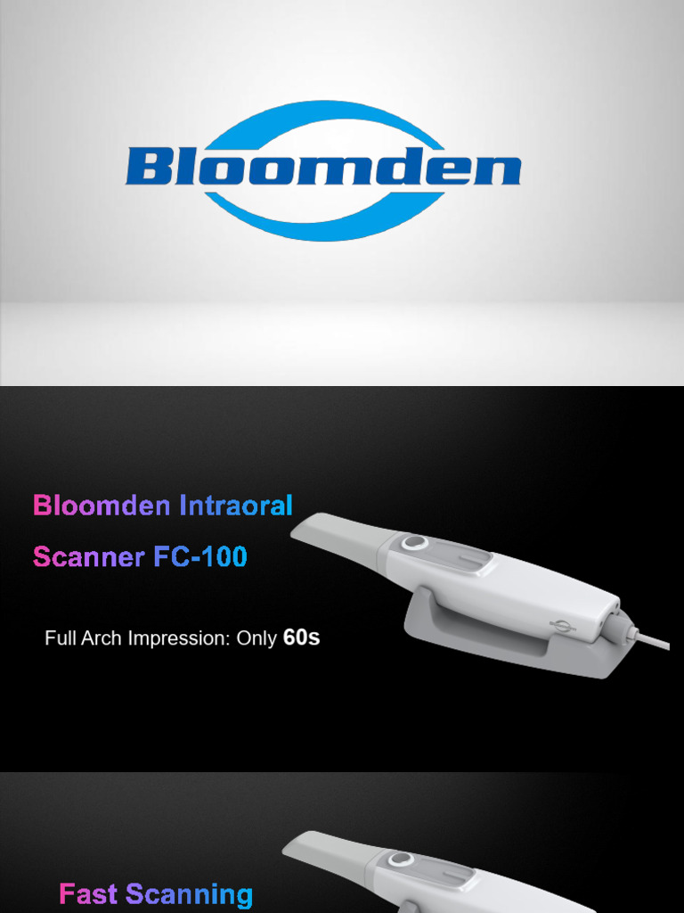 Bloomden Intraoral Scanner FC-100 - 20231106174244 | PDF | Image ...