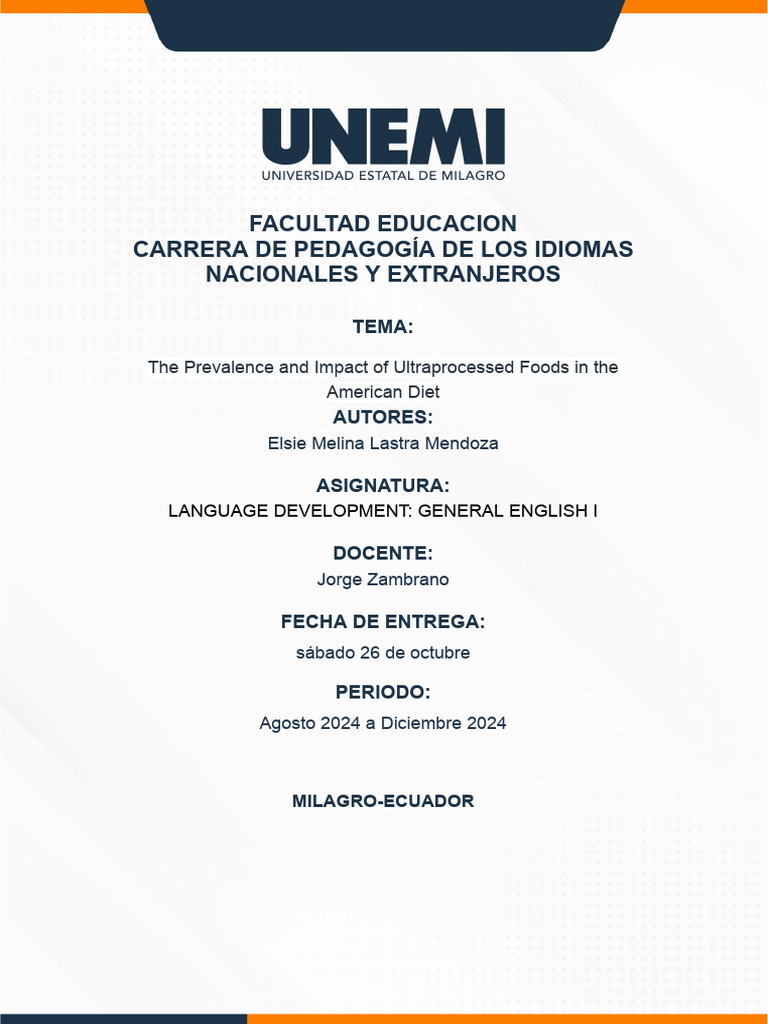 English - Expo s10 Elsie Lastra | PDF | Wellness