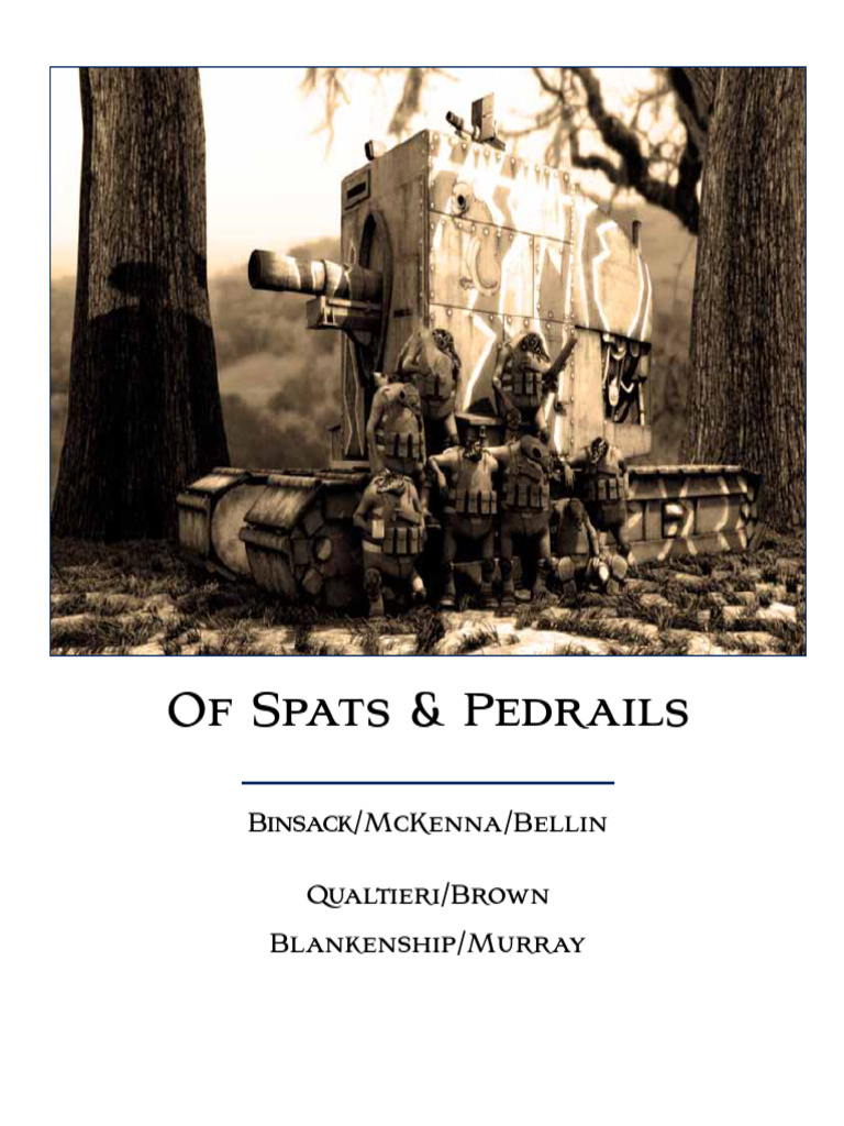 Spats Web 2 | PDF | Trench Warfare | Armoured Fighting Vehicles