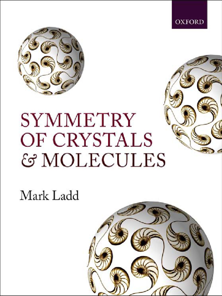 Dokumen - Pub - Symmetry of Crystals and Molecules 1nbsped 0199670889 ...