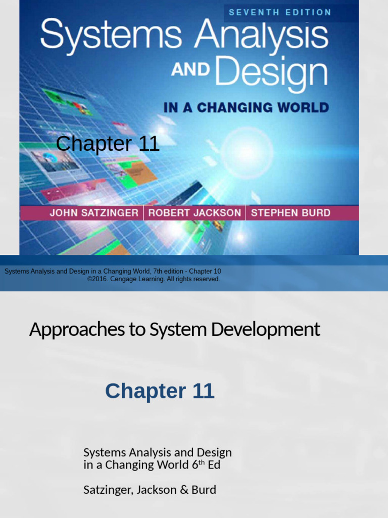 SADCW 7e Chapter11 | PDF | Software Development Process | Agile ...