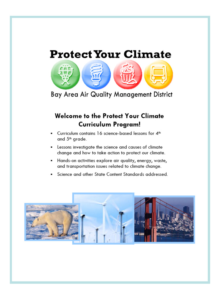 Protect Your Climate | PDF | Greenhouse Effect | Atmosphere Of Earth