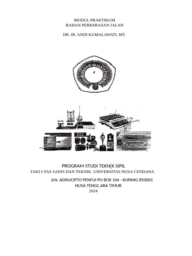 Modul Praktikum Perkerasan KLMPK 4 | PDF