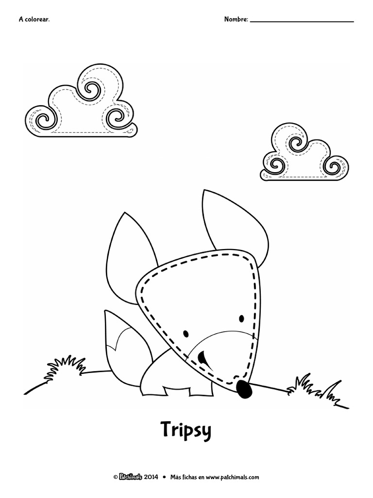 Coloring Fox Tripsy Esp | PDF
