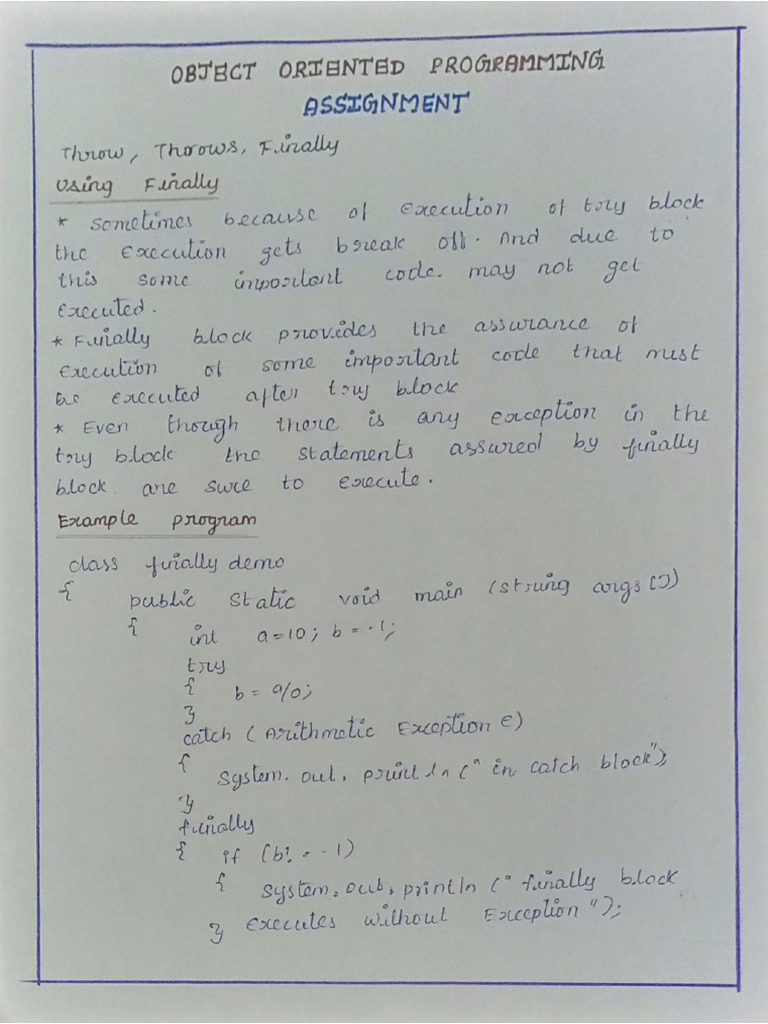 Assignment 2 Oops Dharshini R | PDF